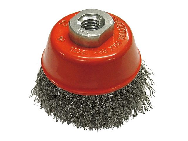 Faithfull wire cup brush- thread M14 x2mm – Lester Lowe Ltd