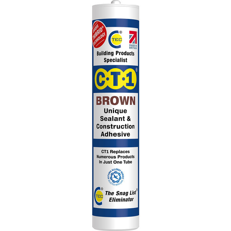 Tec CTI Sealant/Adhesive Silver/ Beige/White or Brown – Lester Lowe Ltd