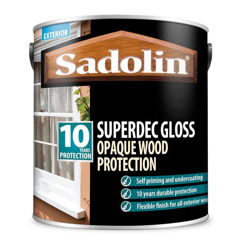 Sadolin Superdec Satin and Gloss – Lester Lowe Ltd